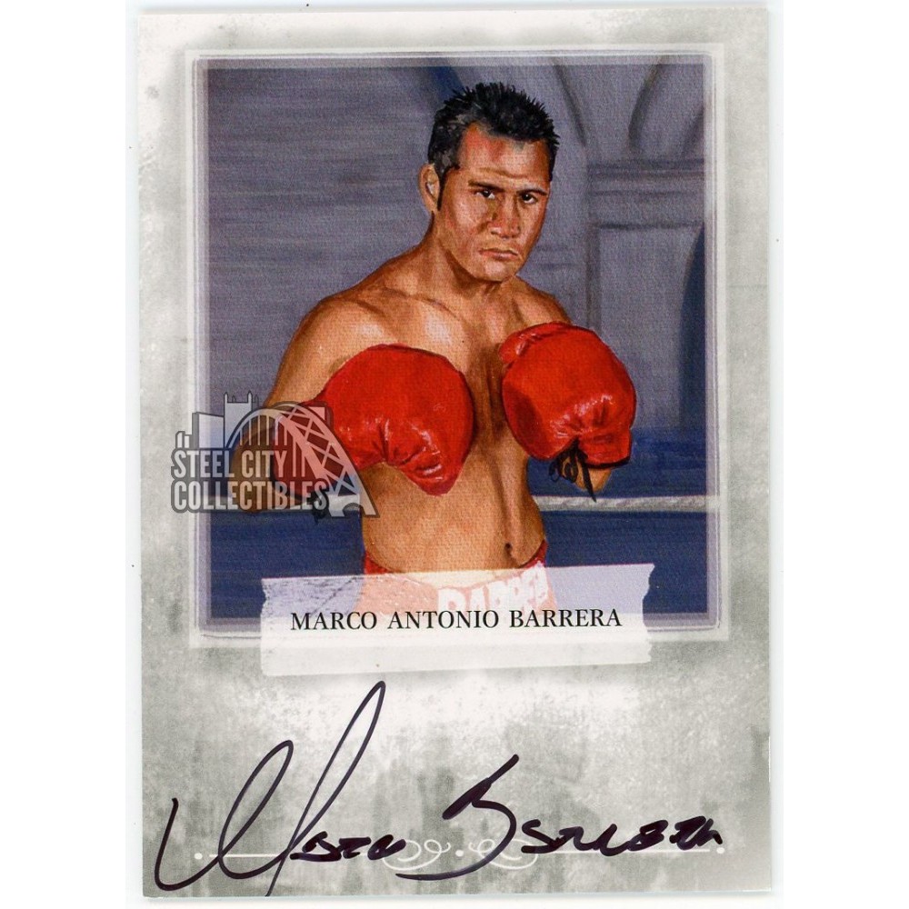 Marco Antonio Barrera 2010 Ringside Round 2 Boxing Autograph Card #A ...