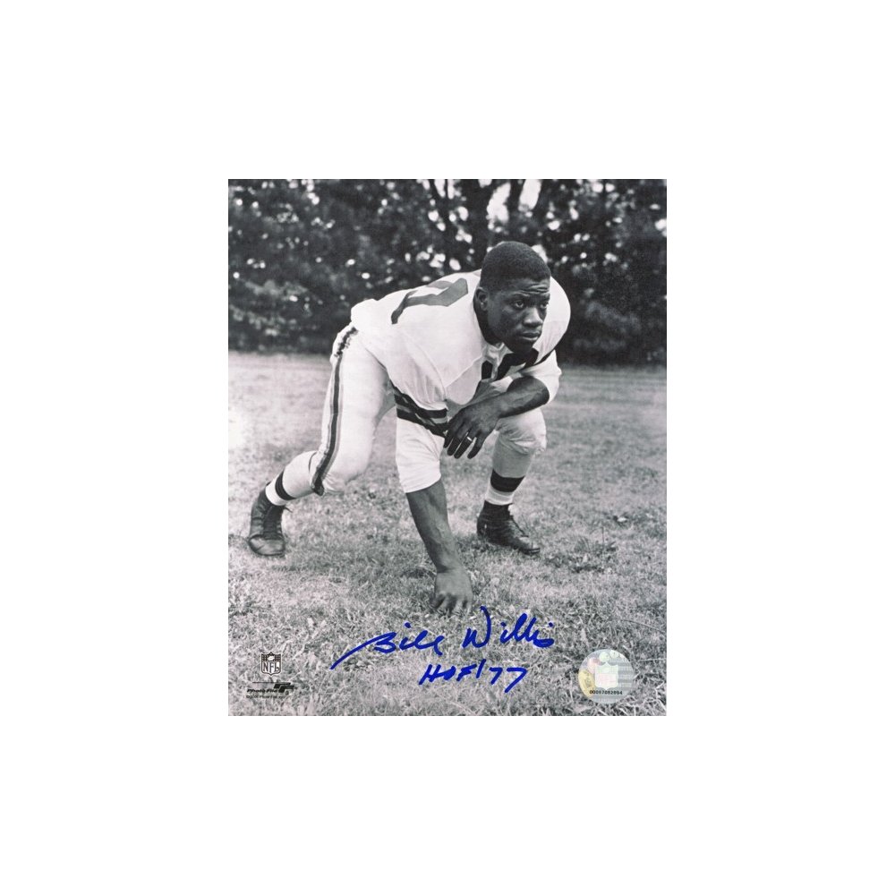 Bill Willis Autographed Browns 8x10 Photo (HOF 77) | Steel City ...