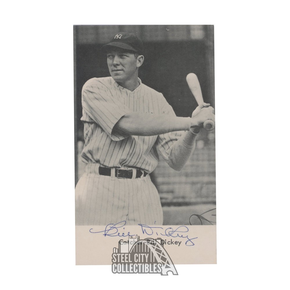 Bill Dickey Autographed TCMA Postcard - JSA | Steel City Collectibles