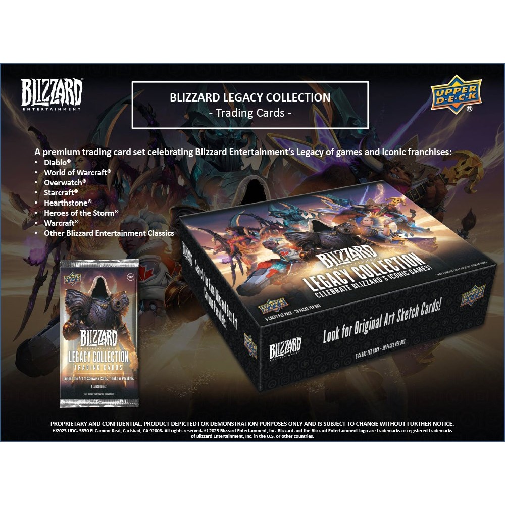 2023 Upper Deck Blizzard Legacy Collection Hobby Box | Steel City ...