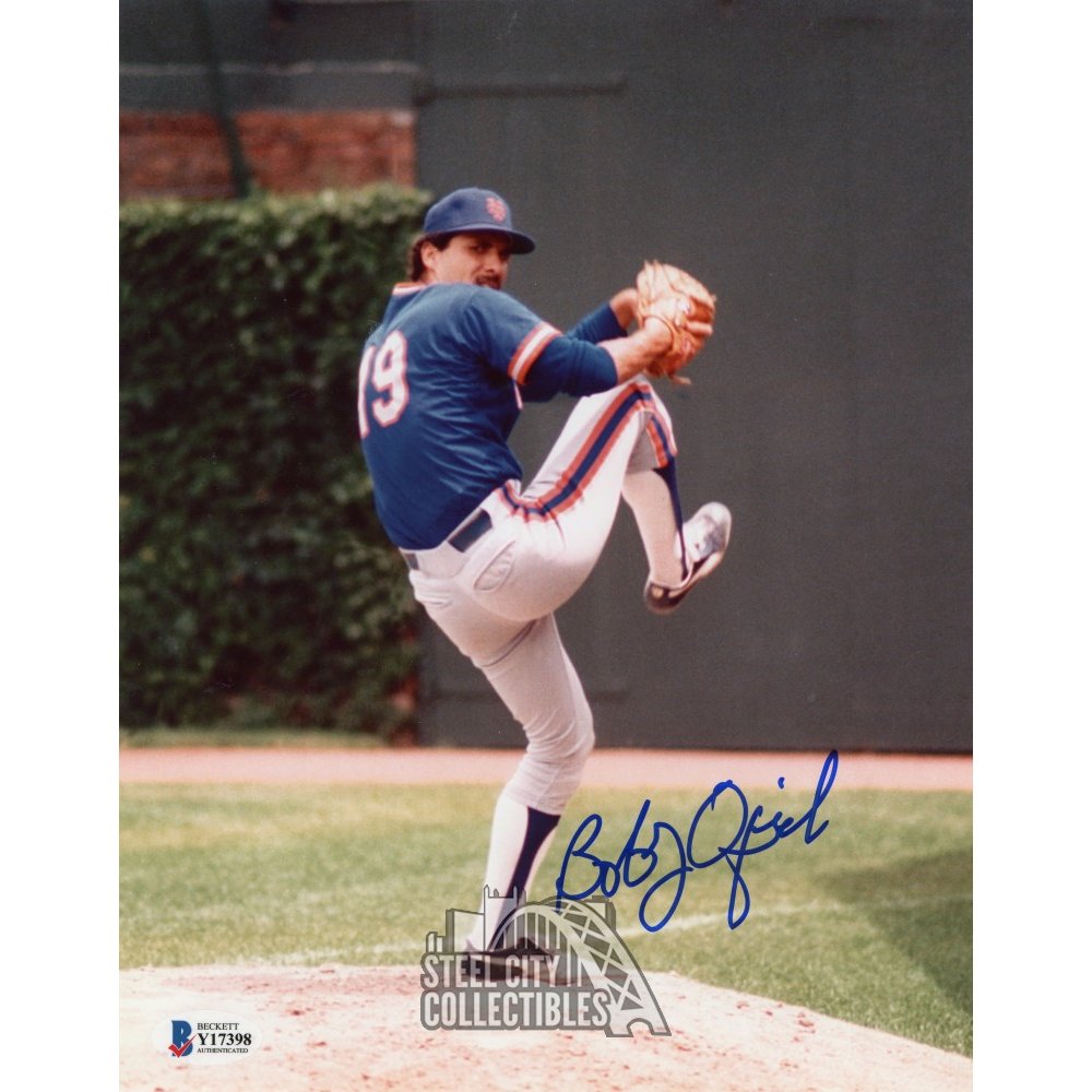 Bob Ojeda Autographed New York Mets 8x10 Photo - BAS COA | Steel City ...