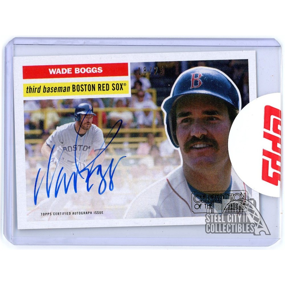 Wade Boggs 2020 Topps Celebration Of The Decades Autograph Card #56A-WB ...