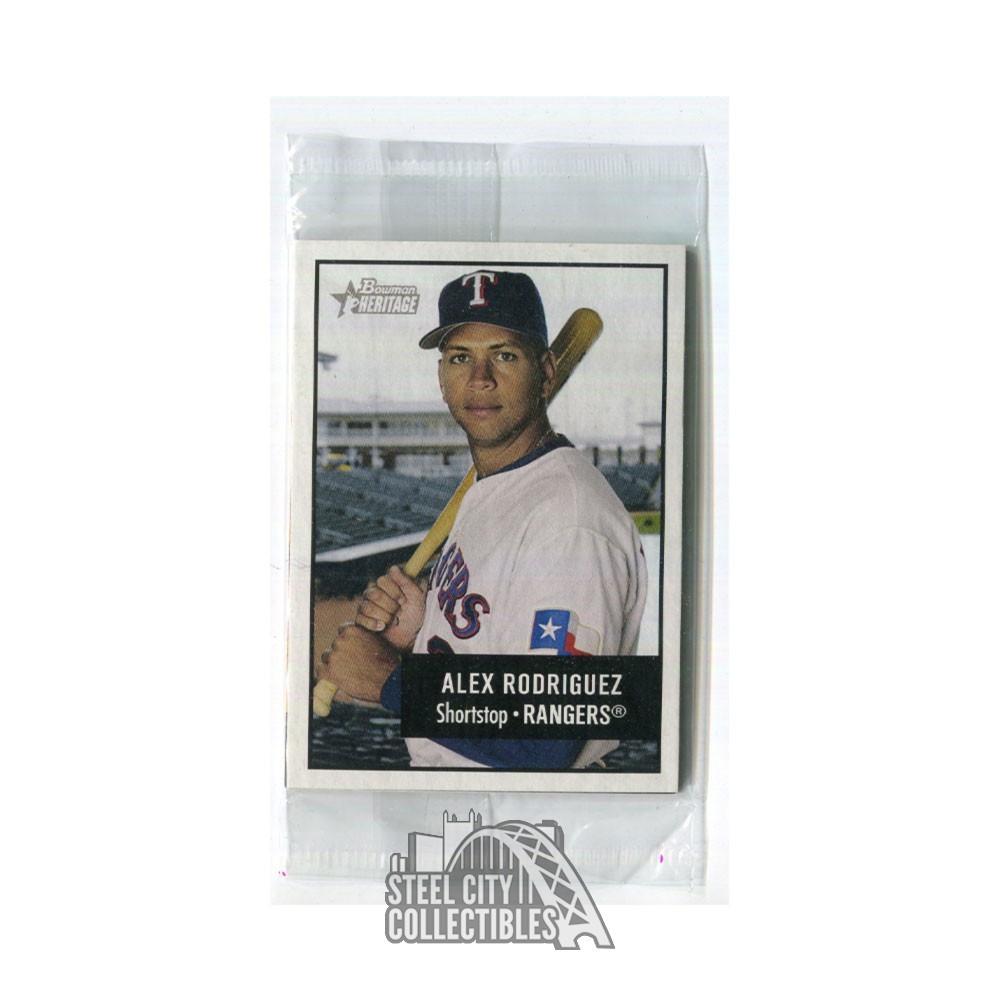 2003 Topps Bowman Heritage Baseball Sealed 3-Card Promo Pack | Steel ...
