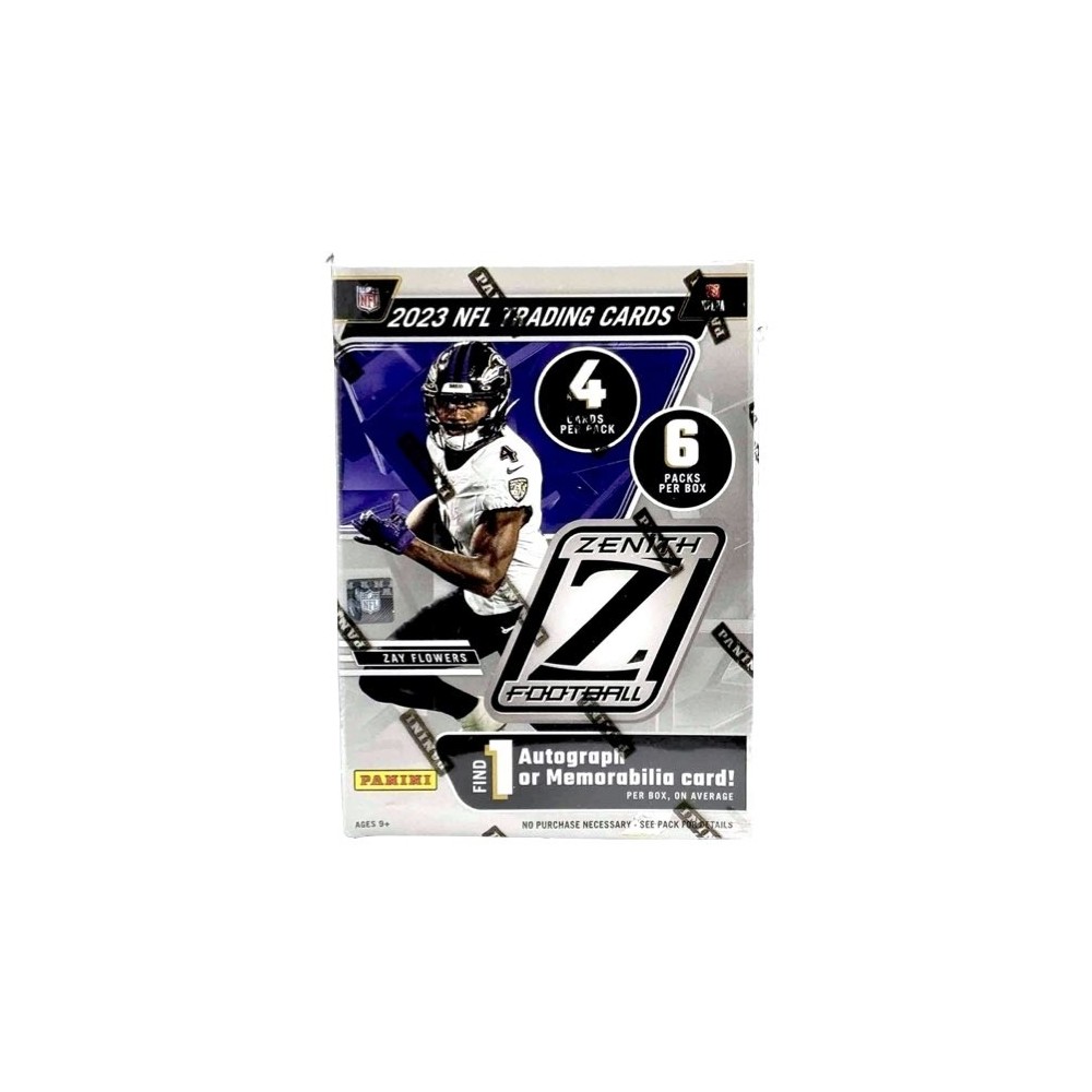 2023 Panini Zenith Football Blaster Box (A To Z Inserts) | Steel City ...
