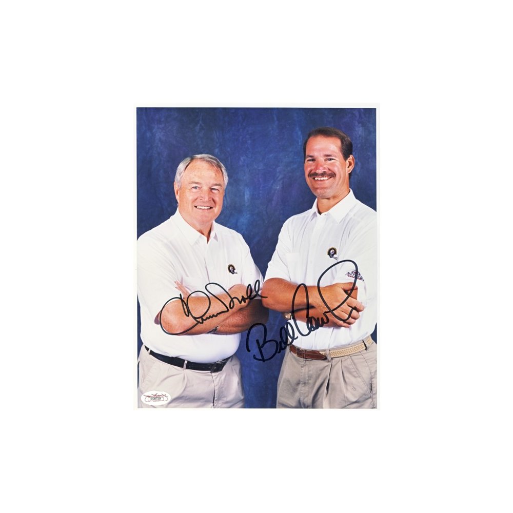 Chuck Noll, Bill Cowher Autographed Steelers 8x10 Photo - JSA COA ...