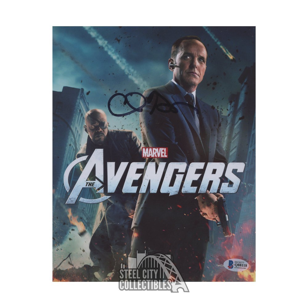 Clark Gregg Autographed Agent Phil Coulson Avengers 8x10 Photo - BAS ...
