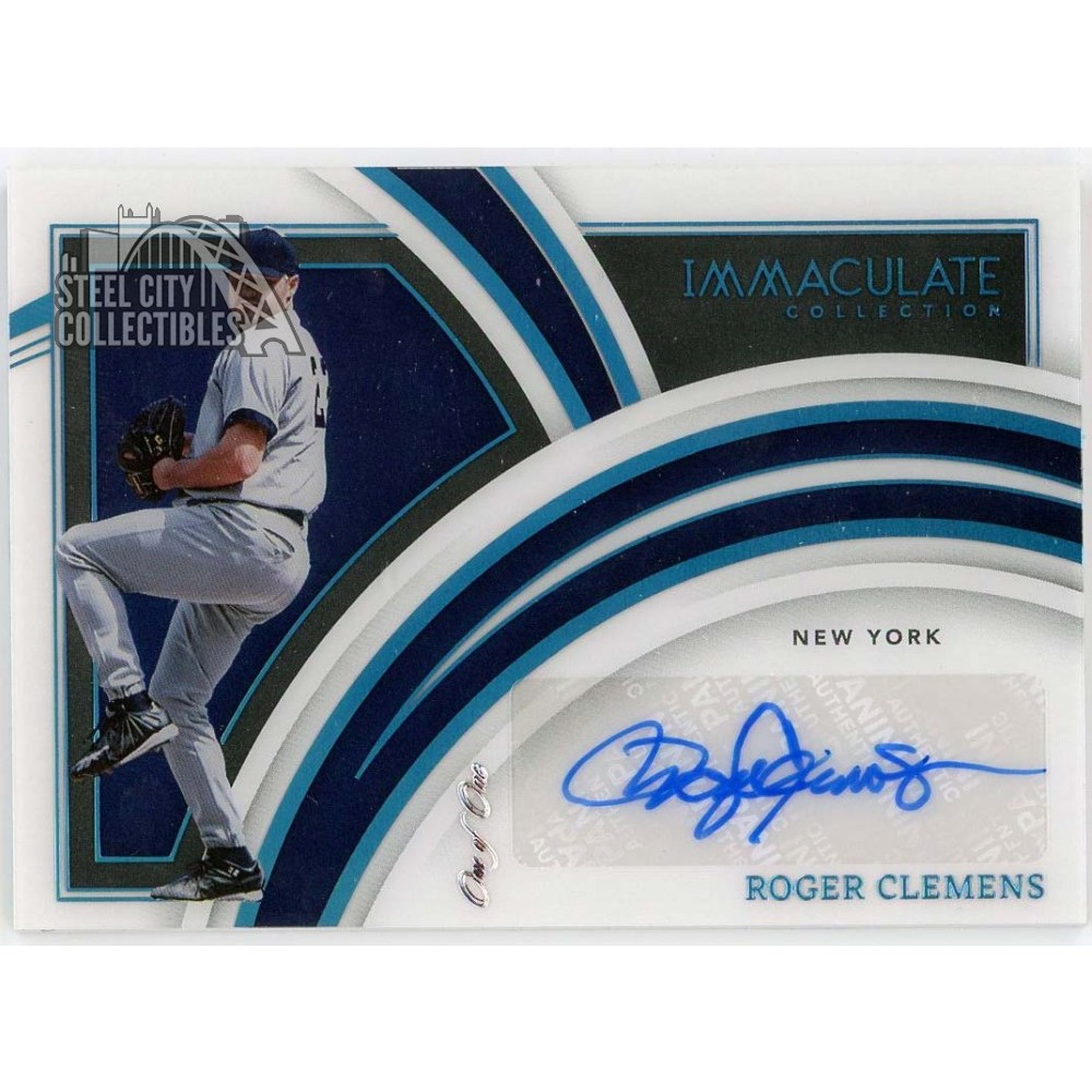 Roger Clemens 2022 Panini Immaculate Platinum Autograph Card #CIS-RC 1/ ...