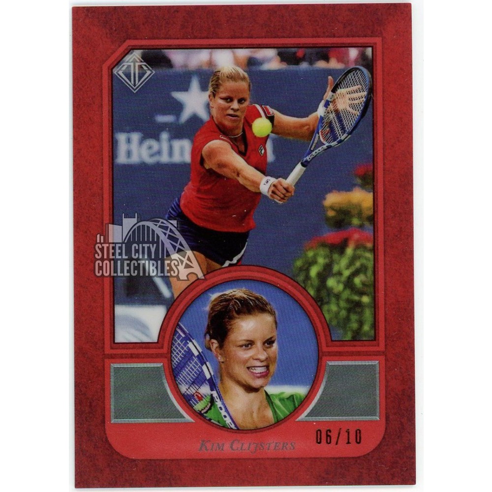 Kim Clijsters 2020 Topps Transcendent Red Card #8 6/10 | Steel City ...