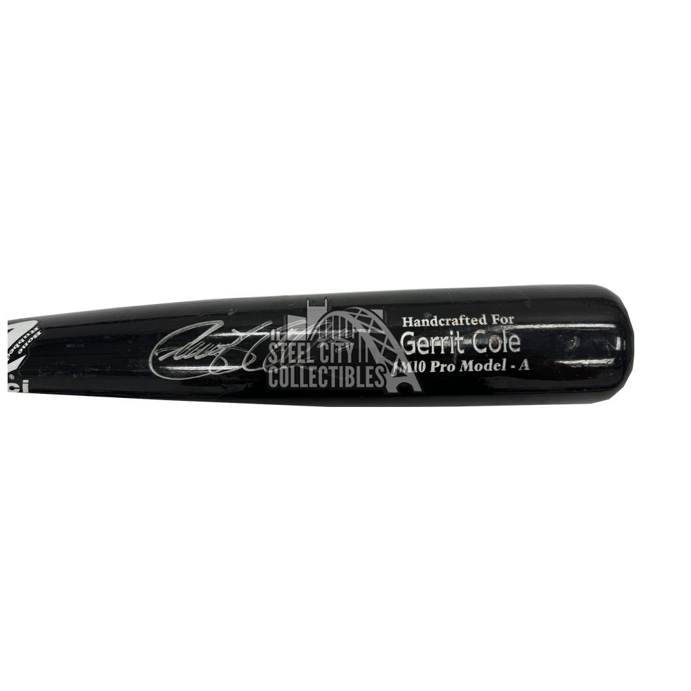 Gerrit Cole Autographed Game Used Baseball Bat - BAS | Steel City ...