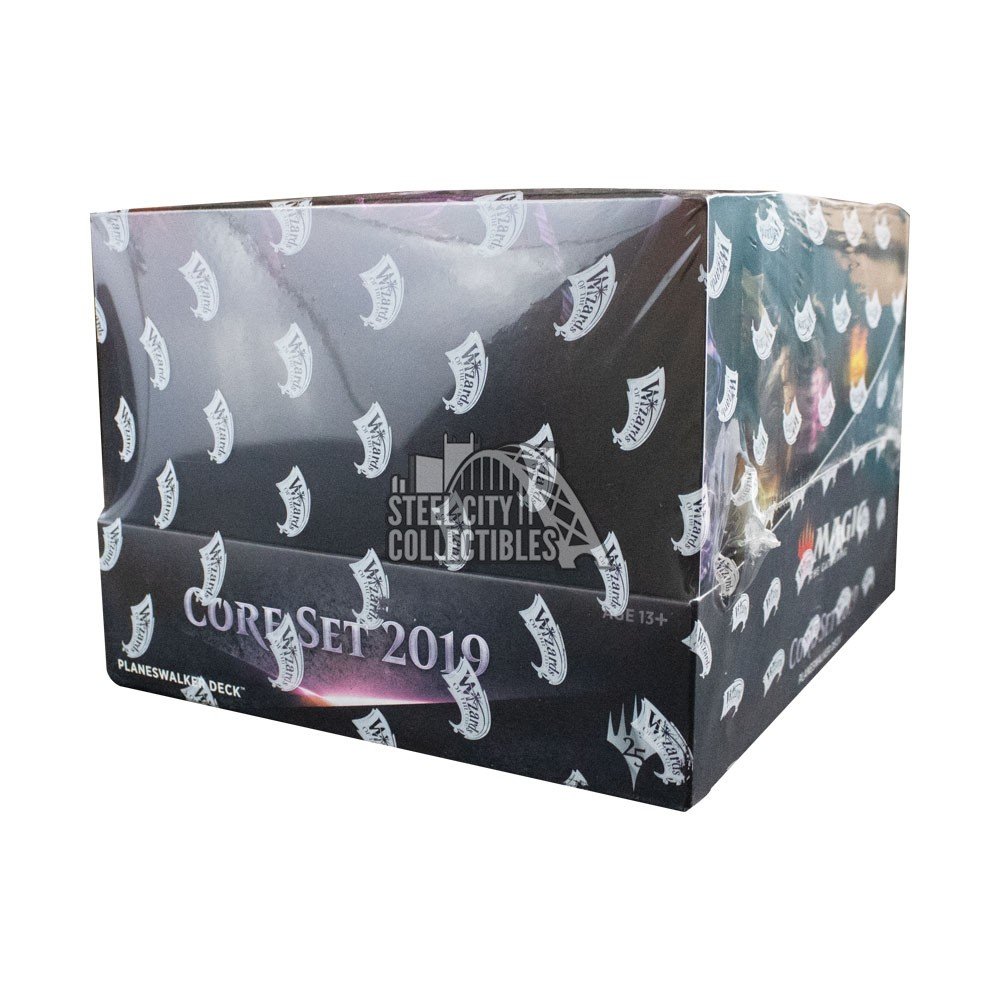 Magic The Gathering 2019 Core Set Planeswalker Deck Box | Steel City ...