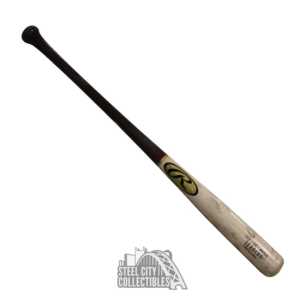 Corey Seager Game Used Rawlings Professional Model Baseball Bat | Steel ...