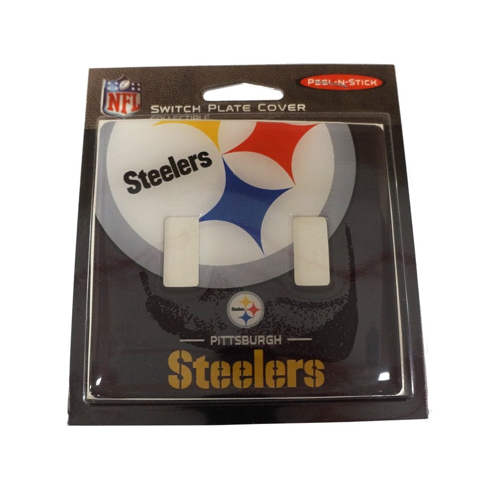Pittsburgh Steelers NFL Dual Switch Plate Cover | Steel City Collectibles