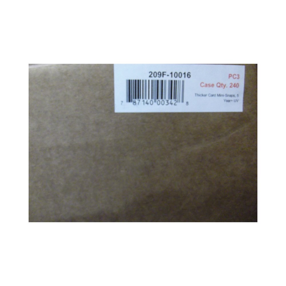 Pro Mold PC3 Mini-Snap Thick Card Holder 8 Box Case | Steel City ...