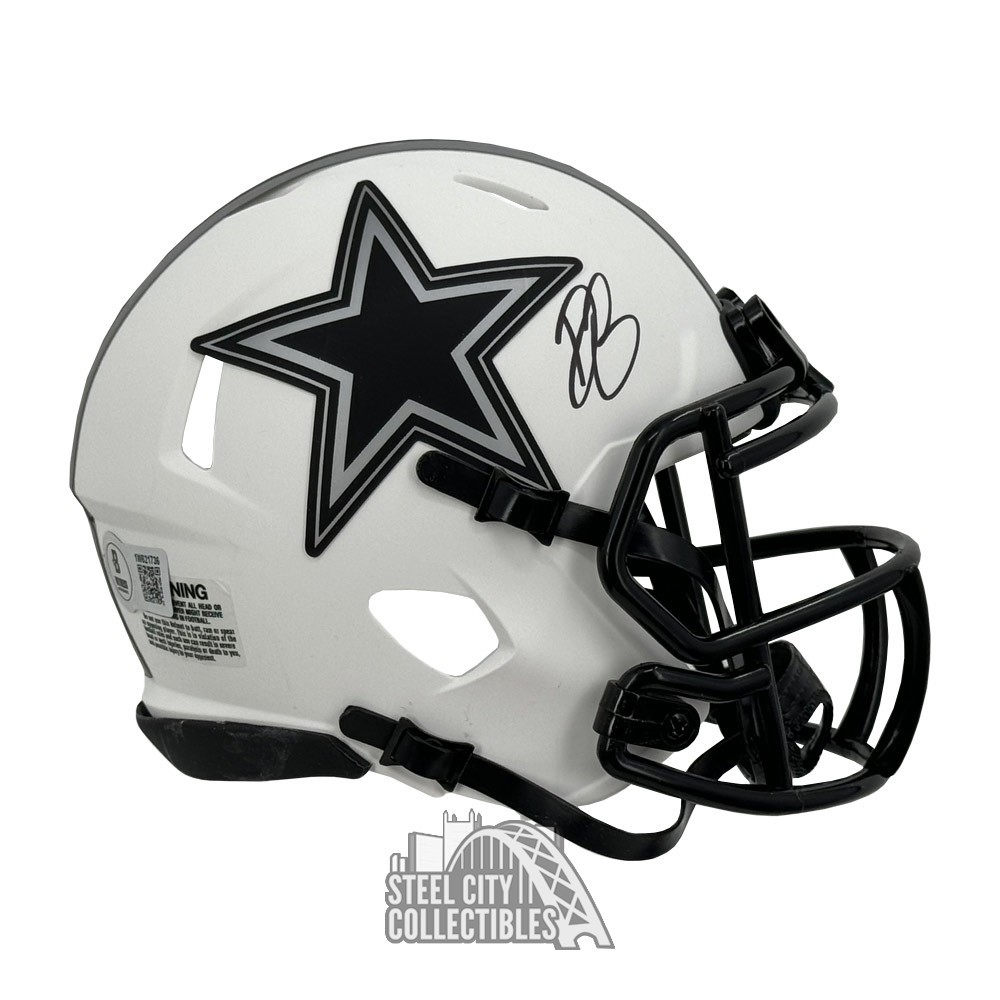 DaRon Bland Autographed Dallas Lunar Eclipse Mini Helmet - BAS | Steel ...