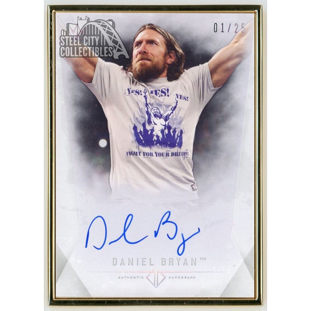 Daniel Bryan 2019 Topps WWE Transcendent Collection Autograph 1/25 ...