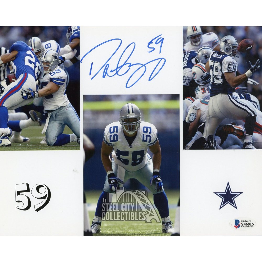 Dat Nguyen Autographed Dallas Cowboys 8x10 Photo - BAS COA (Horizontal ...