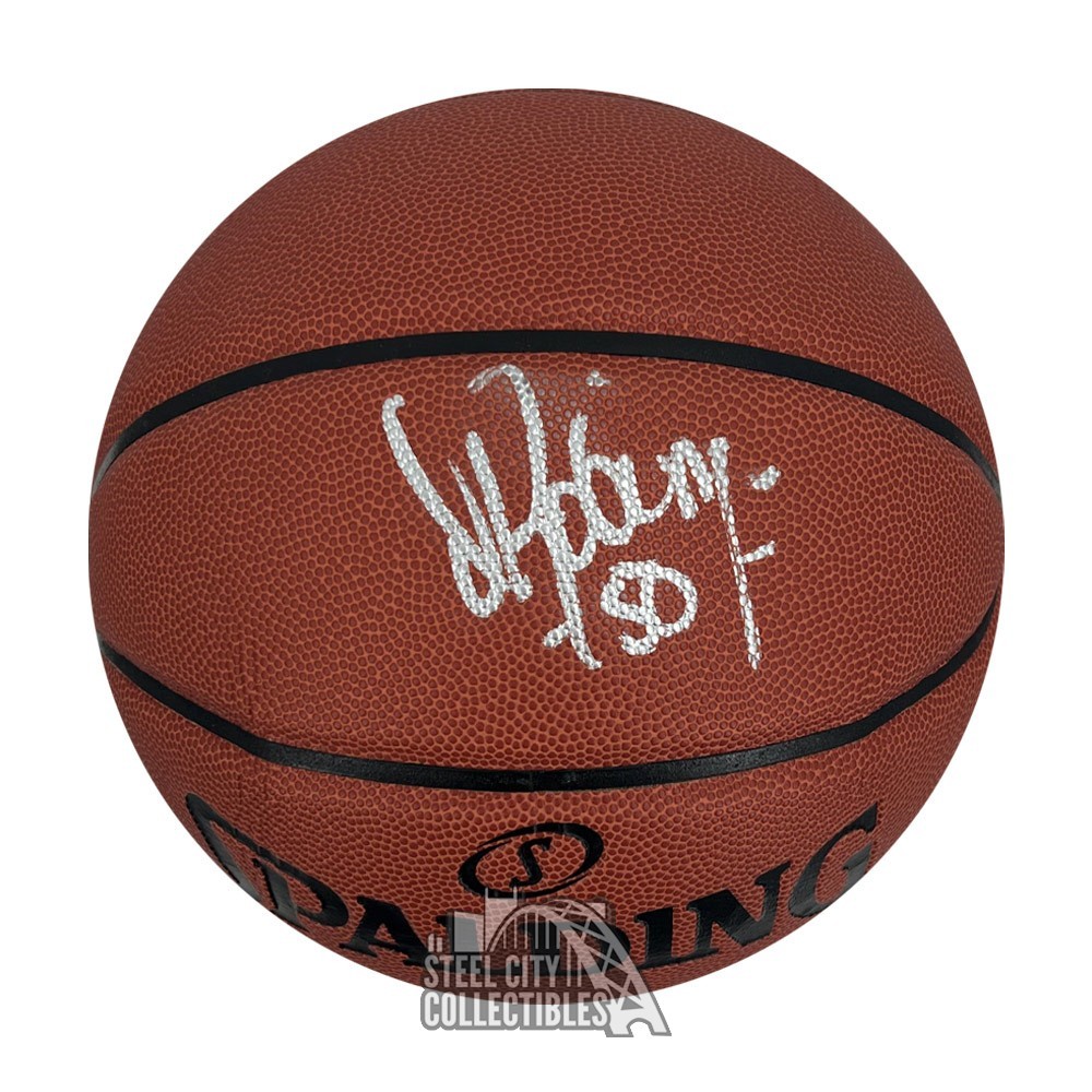 David Robinson Autographed Spalding Basketball - BAS | Steel City ...