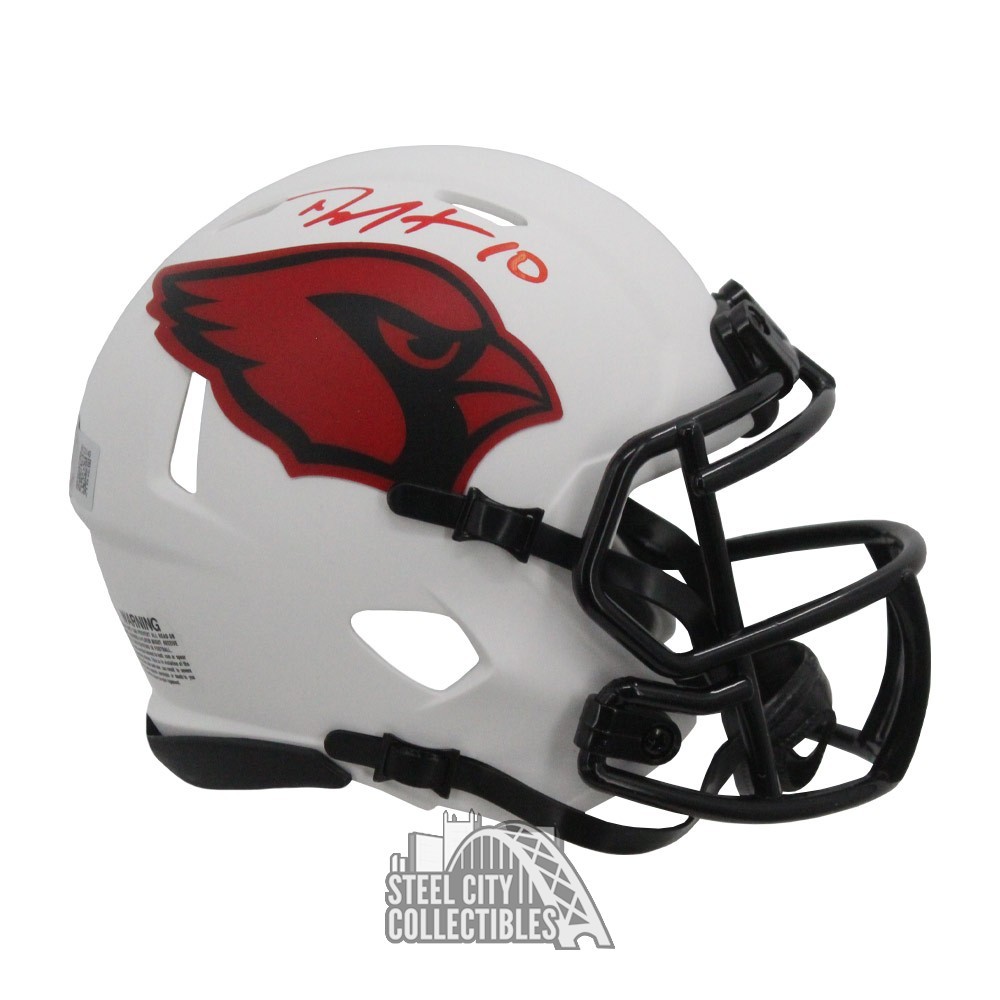 DeAndre Hopkins Autographed Arizona Lunar Eclipse Mini Football Helmet ...