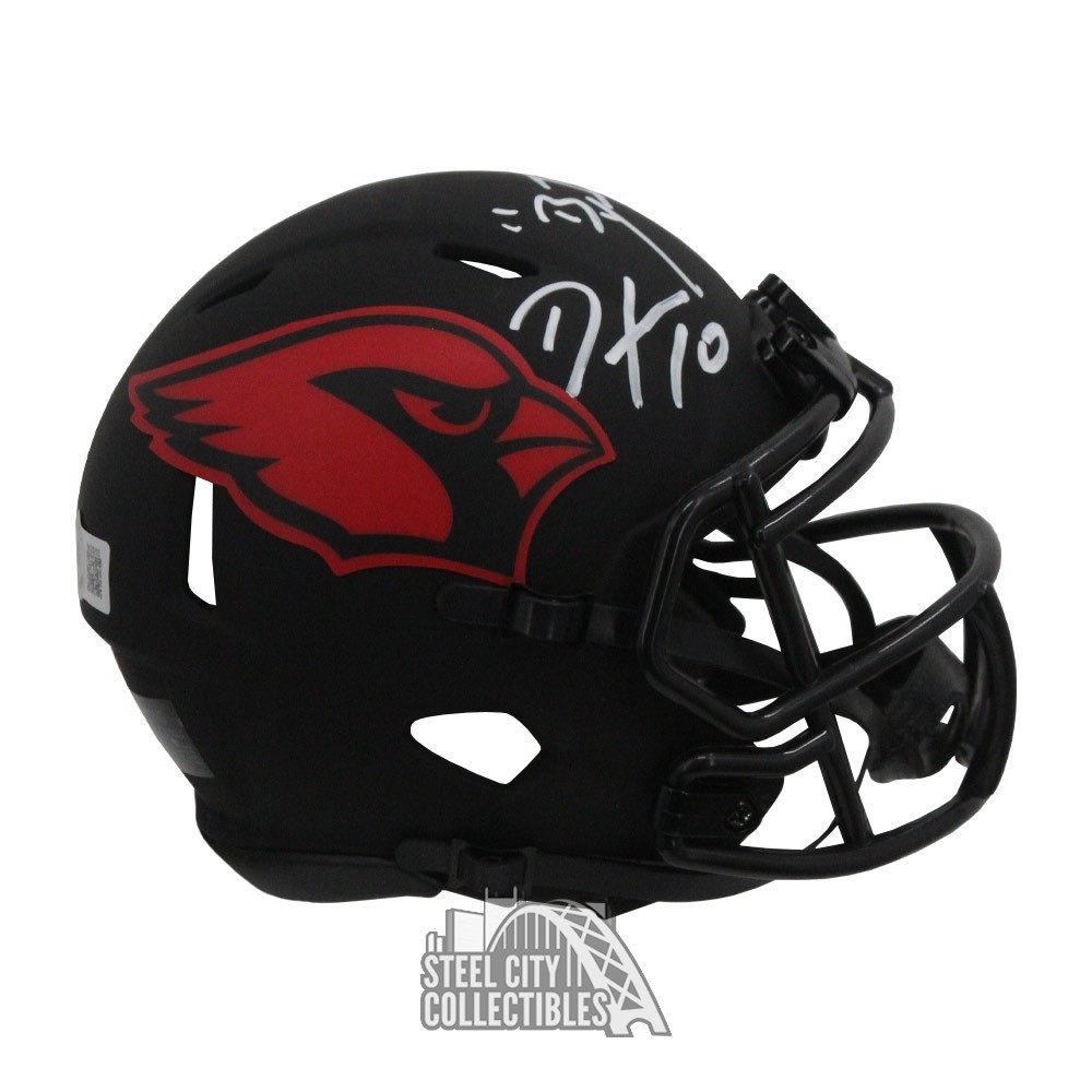DeAndre Hopkins By I Autographed Arizona Eclipse Mini Football Helmet ...