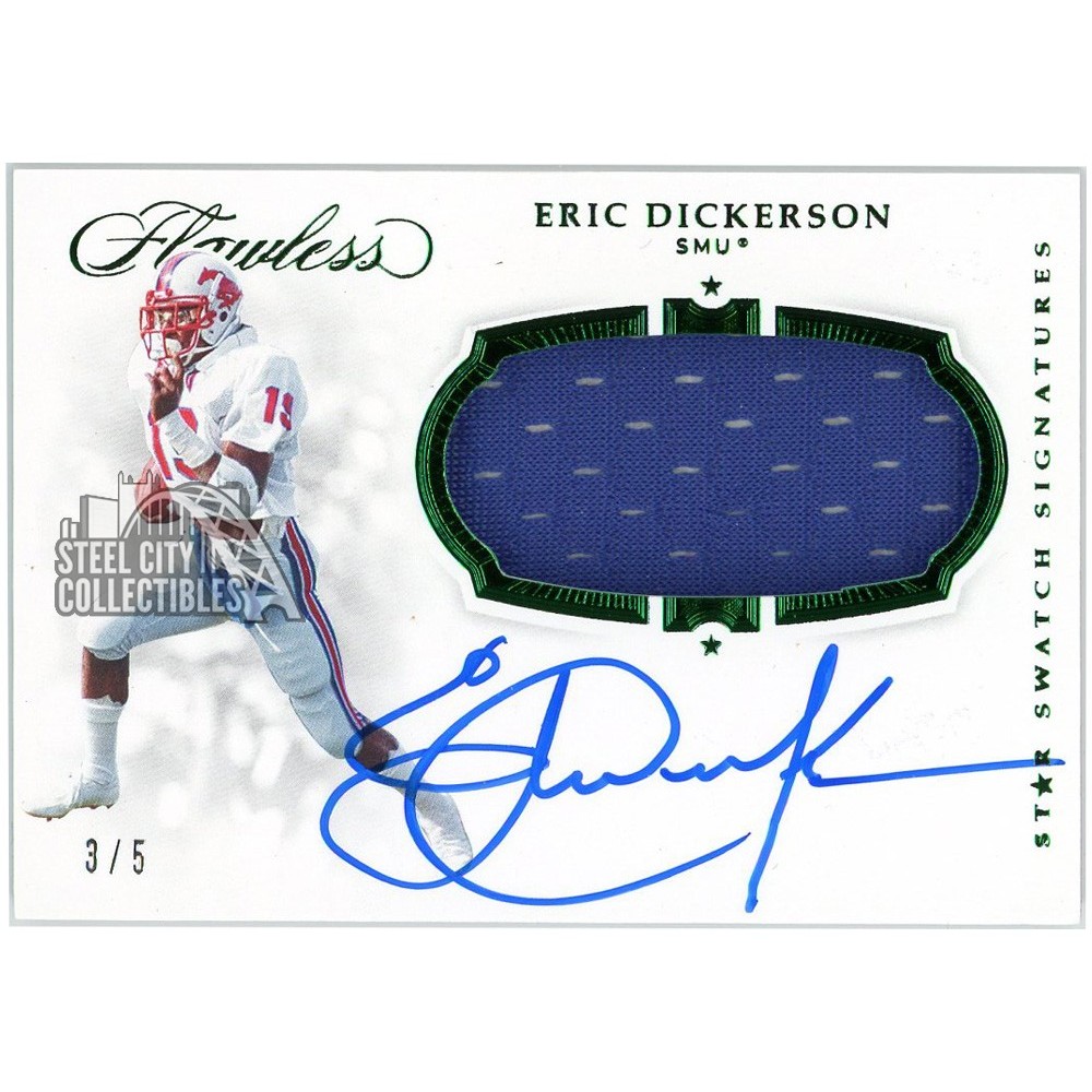 Eric Dickerson 2019 Flawless Collegiate Star Swatch Game-Used Patch ...