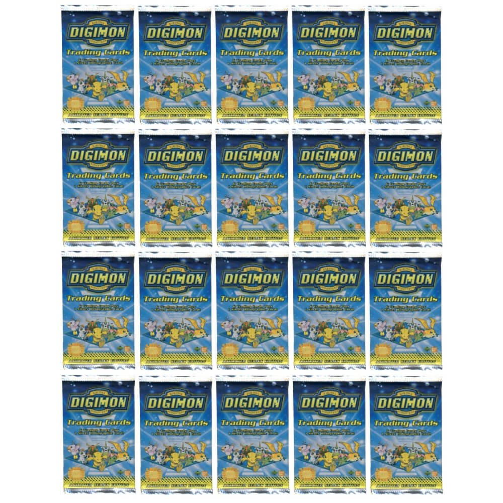 1999 Upper Deck Digimon Digital Monsters Hobby 20-Pack Lot | Steel City ...