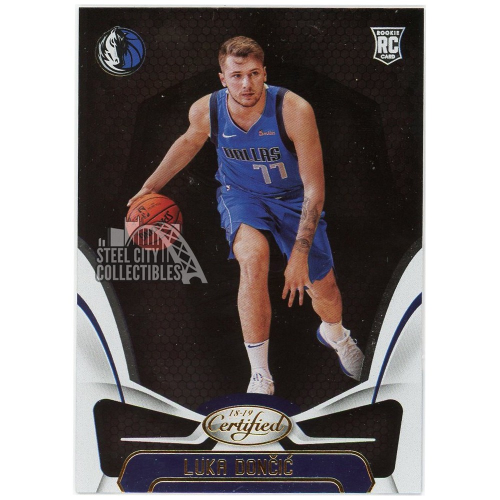 Luka Doncic 2018-19 Panini Certified Rookie Card #153 | Steel City ...