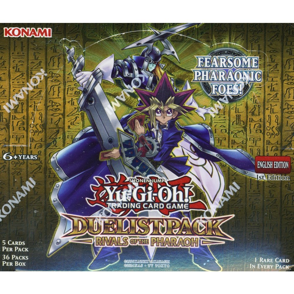 Konami Yu-Gi-Oh Duelist Pack: Rivals of the Pharaoh 1st Edition Booster Box | Steel City ...