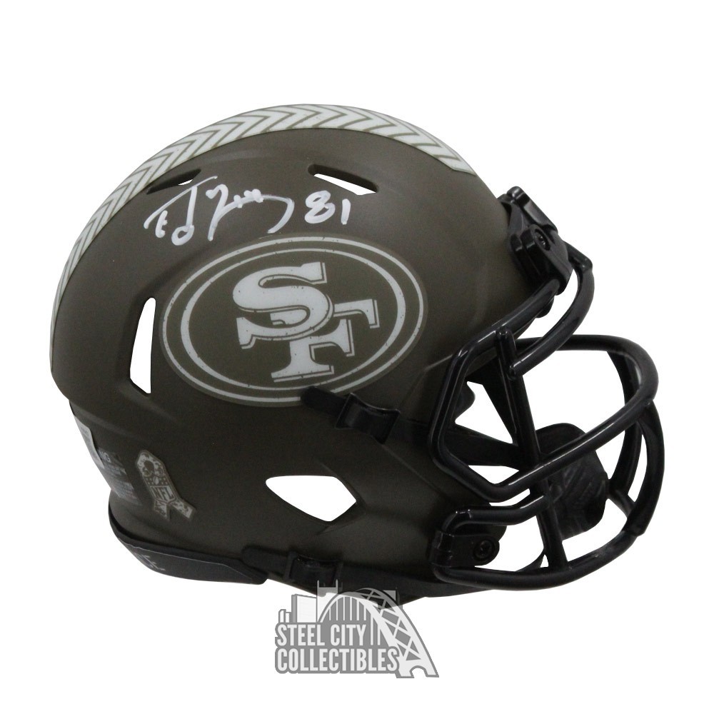 Ed McCaffrey Autographed San Francisco Salute To Service Mini Football ...