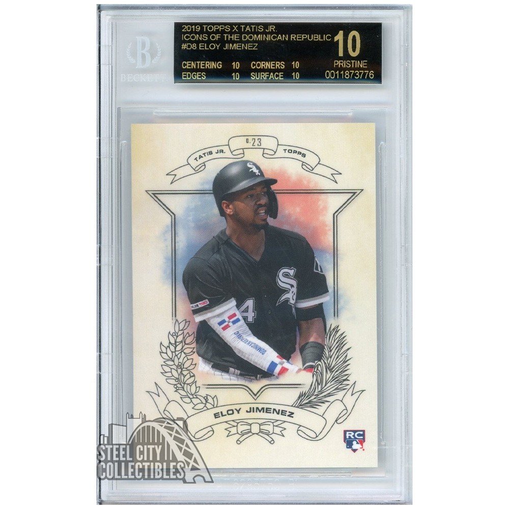 Eloy Jimenez 2019 Topps X Tatis Jr Icons Of The Dominican Republic ...