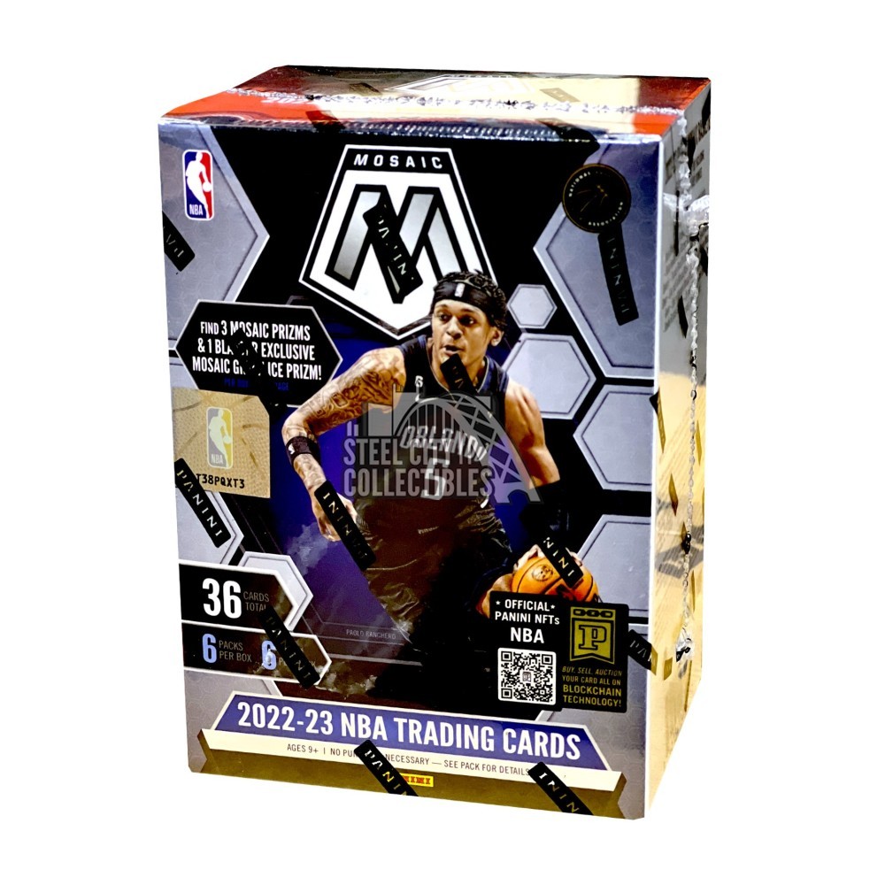 2022-23 Panini Mosaic Basketball Blaster Box - Fanatics | Steel City ...