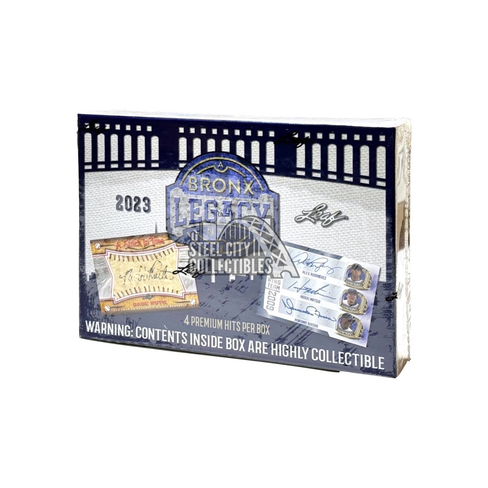 2023 Leaf A Bronx Legacy Baseball Box | Steel City Collectibles