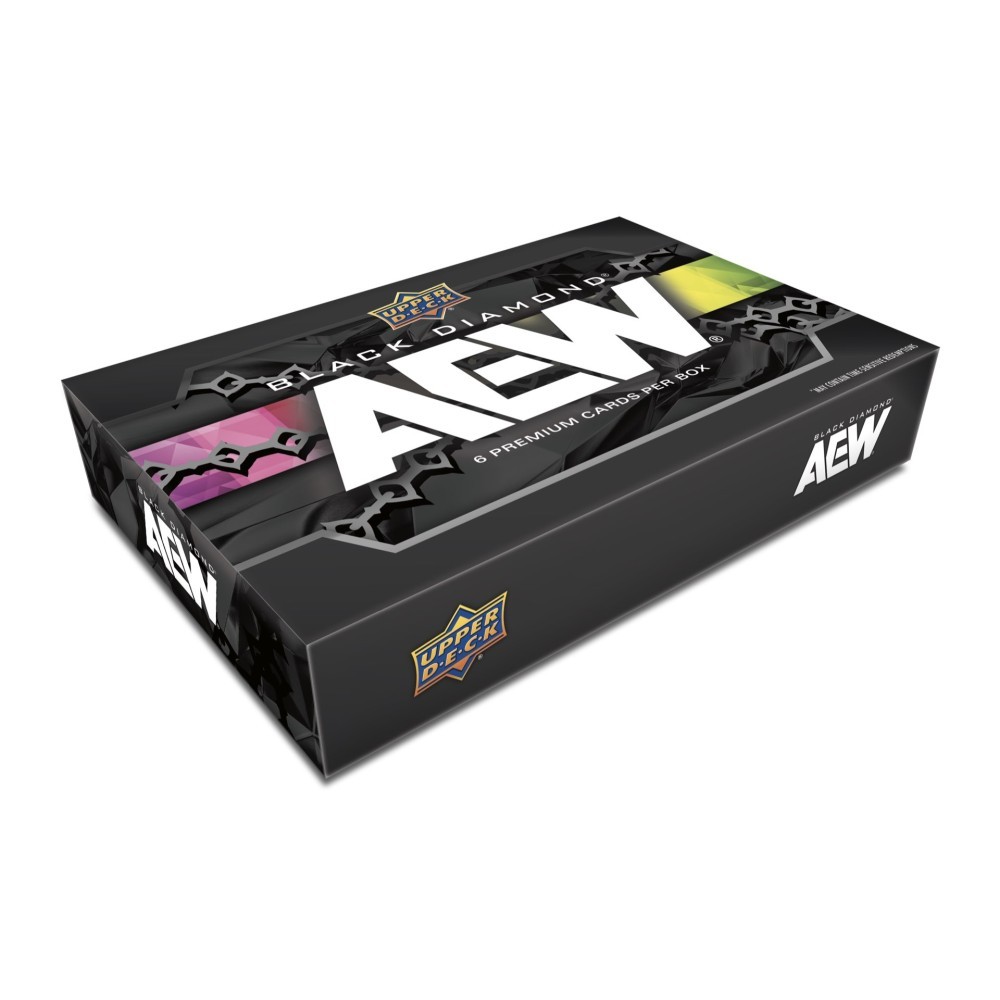 2024 Upper Deck Black Diamond AEW Wrestling Hobby Box | Steel City ...