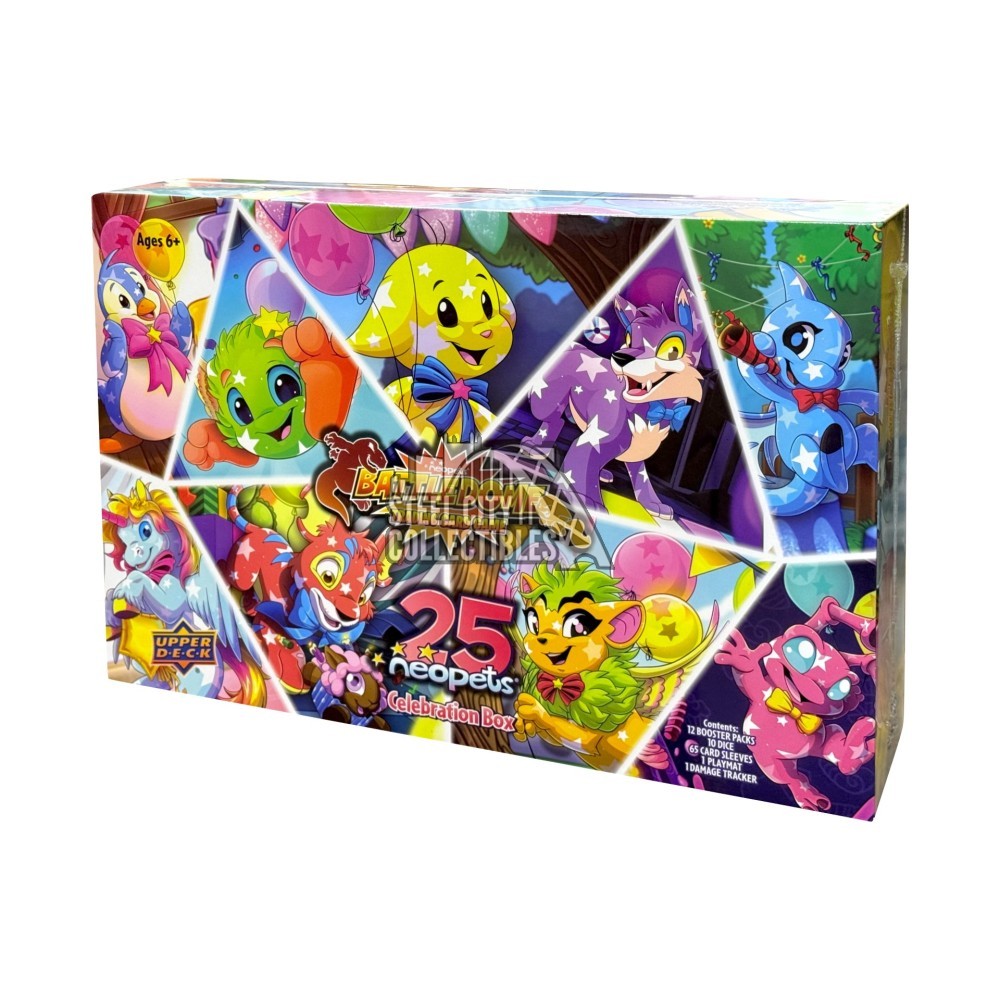 2024 Upper Deck Neopets Battledome 25th Anniversary Celebration Box ...