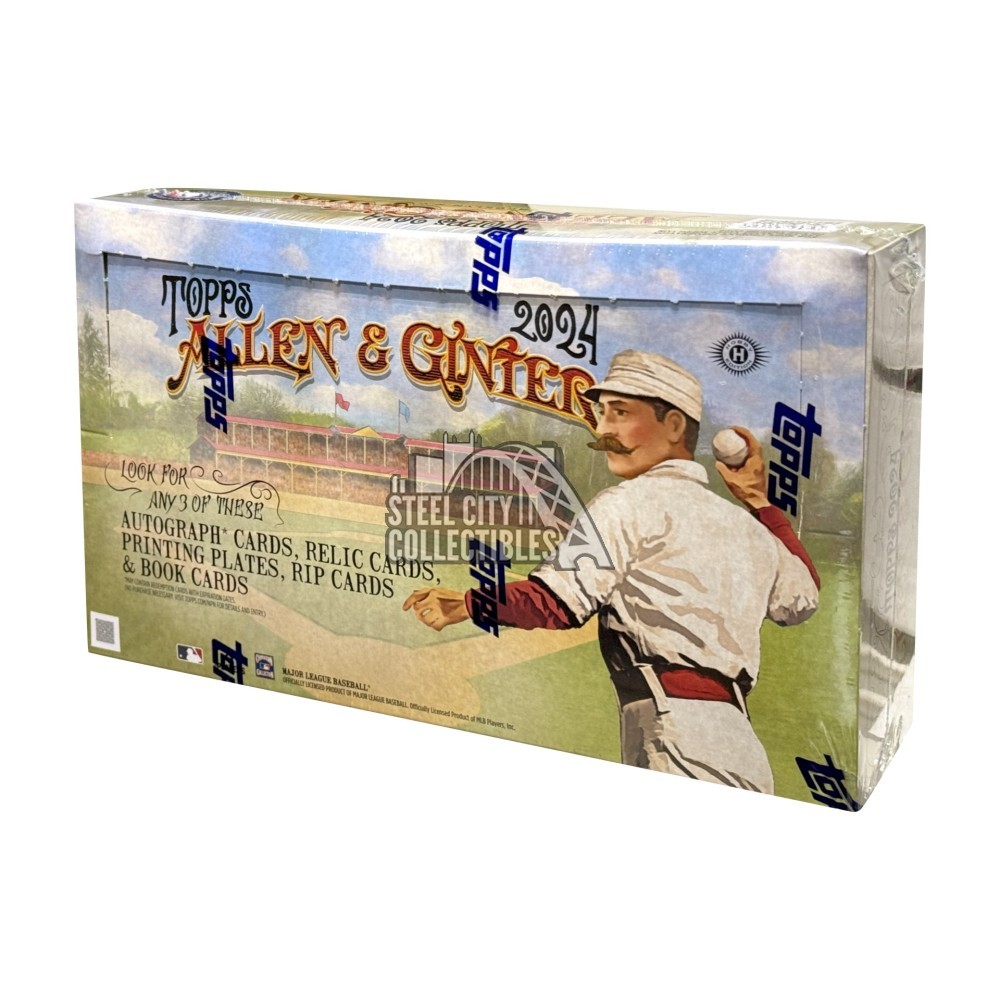 2024 Topps Allen & Ginter Baseball Hobby Box | Steel City Collectibles 2024 Topps Allen & Ginter Baseball Hobby Box | Steel City Collectibles