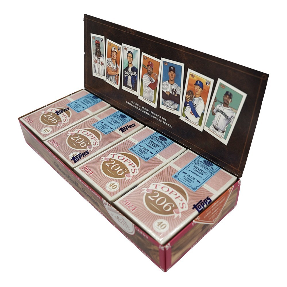 2024 Topps 206 Baseball 4-Box Carton | Steel City Collectibles