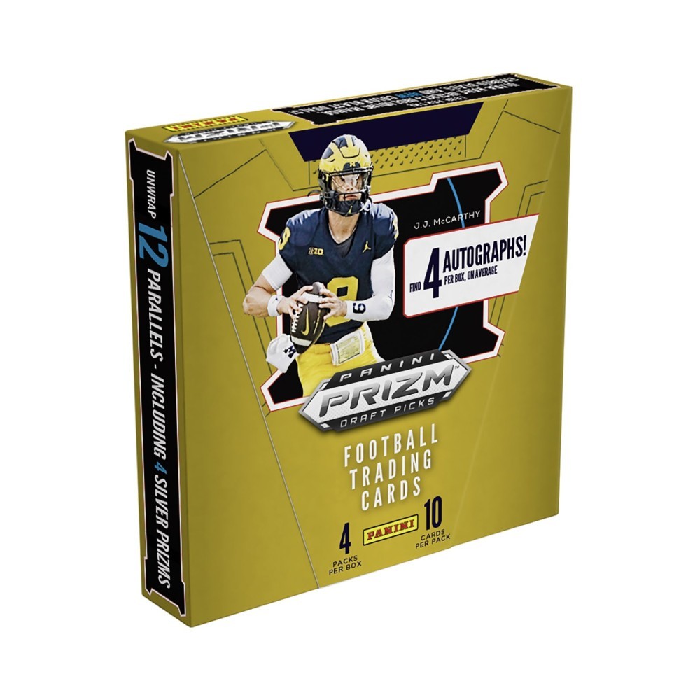 2024 Panini Prizm Draft Picks Collegiate Football Hobby Box | Steel ...