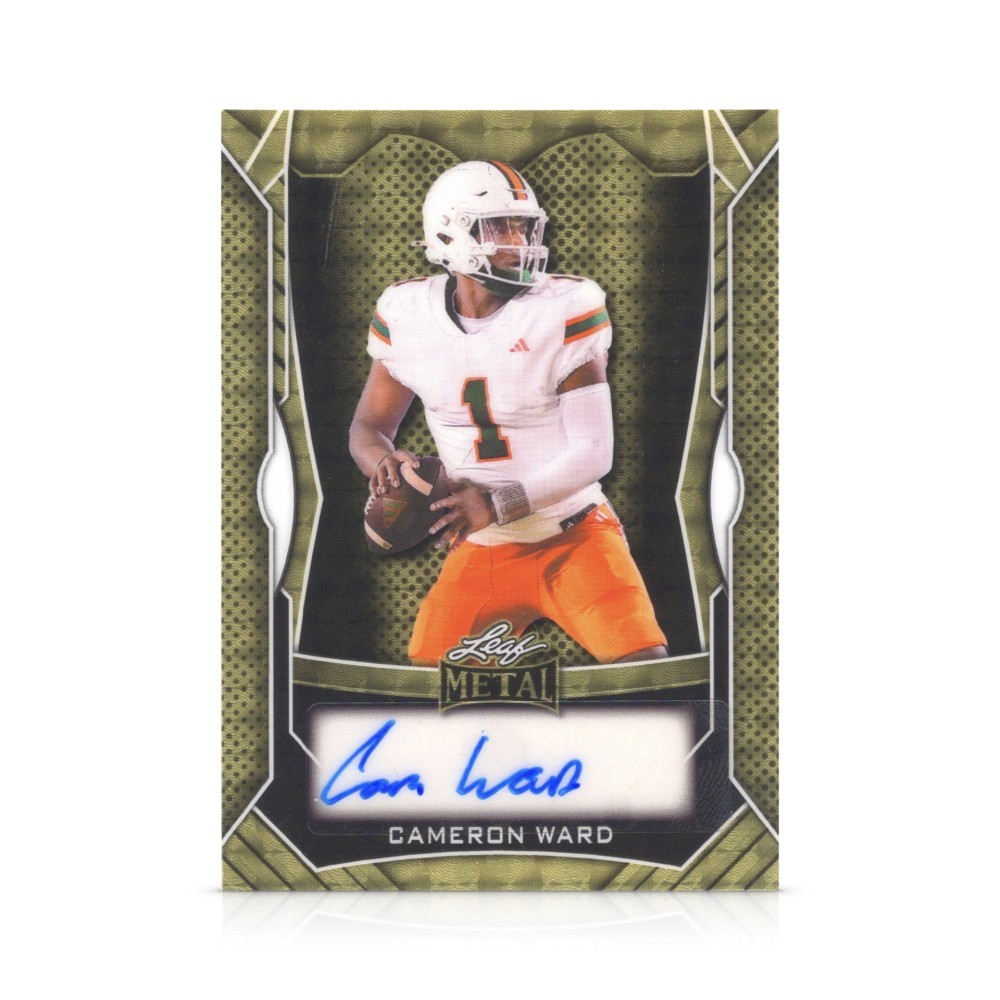 2025 Leaf Cam Ward Draft Autograph Pack | Steel City Collectibles