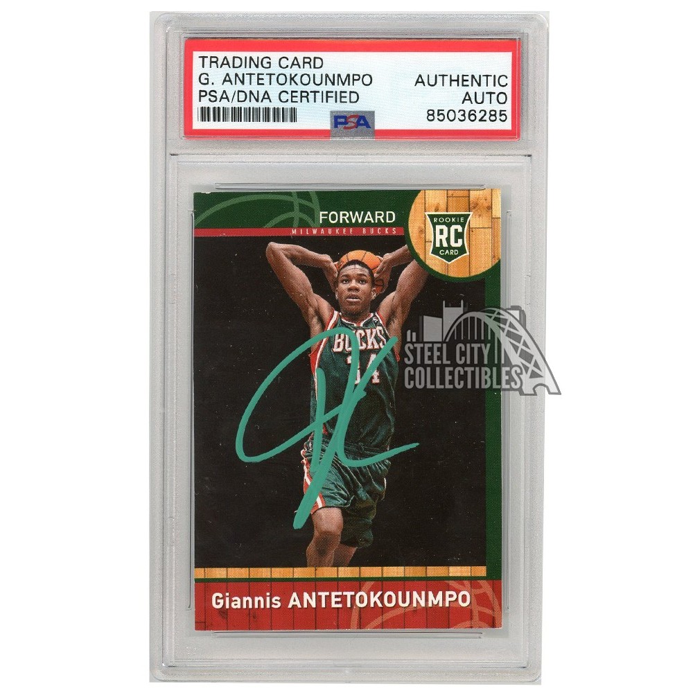 Giannis Antetokounmpo 2013-14 Panini Hoops Chinese Autograph Rookie ...