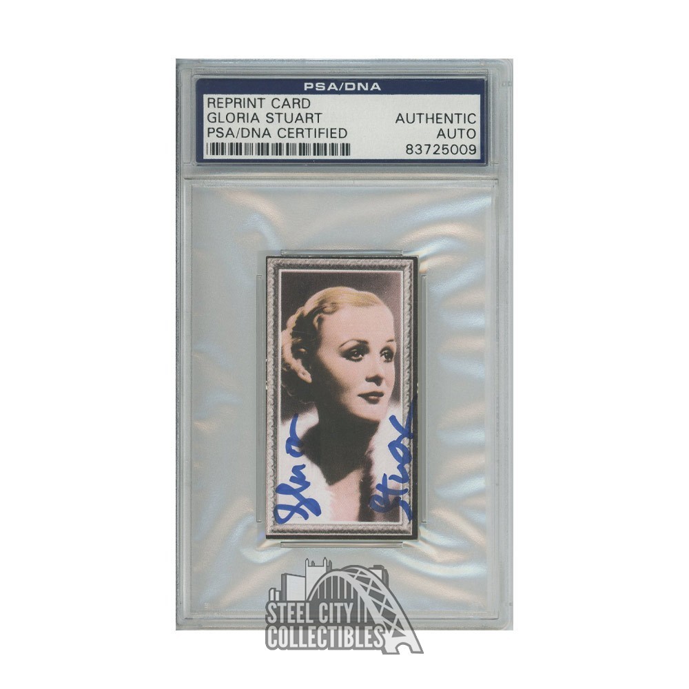 Gloria Stuart Autographed Reprint Trading Card - PSA/DNA | Steel City ...