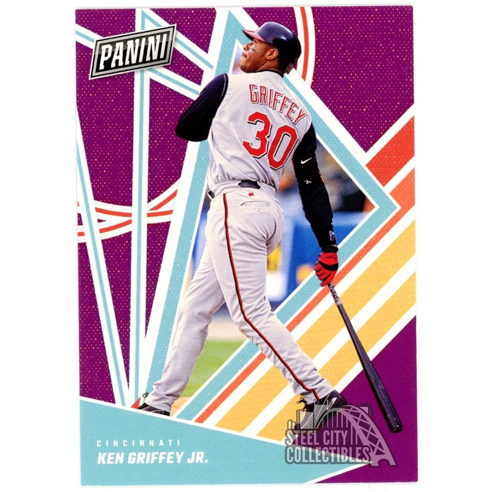 Ken Griffey Jr. 2024 Panini Black Friday Purple Card #BB8 24/25 | Steel ...