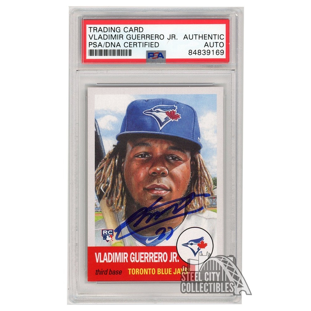 Vladimir Guerrero Jr 2019 Topps Living Autographed Rookie Card #179