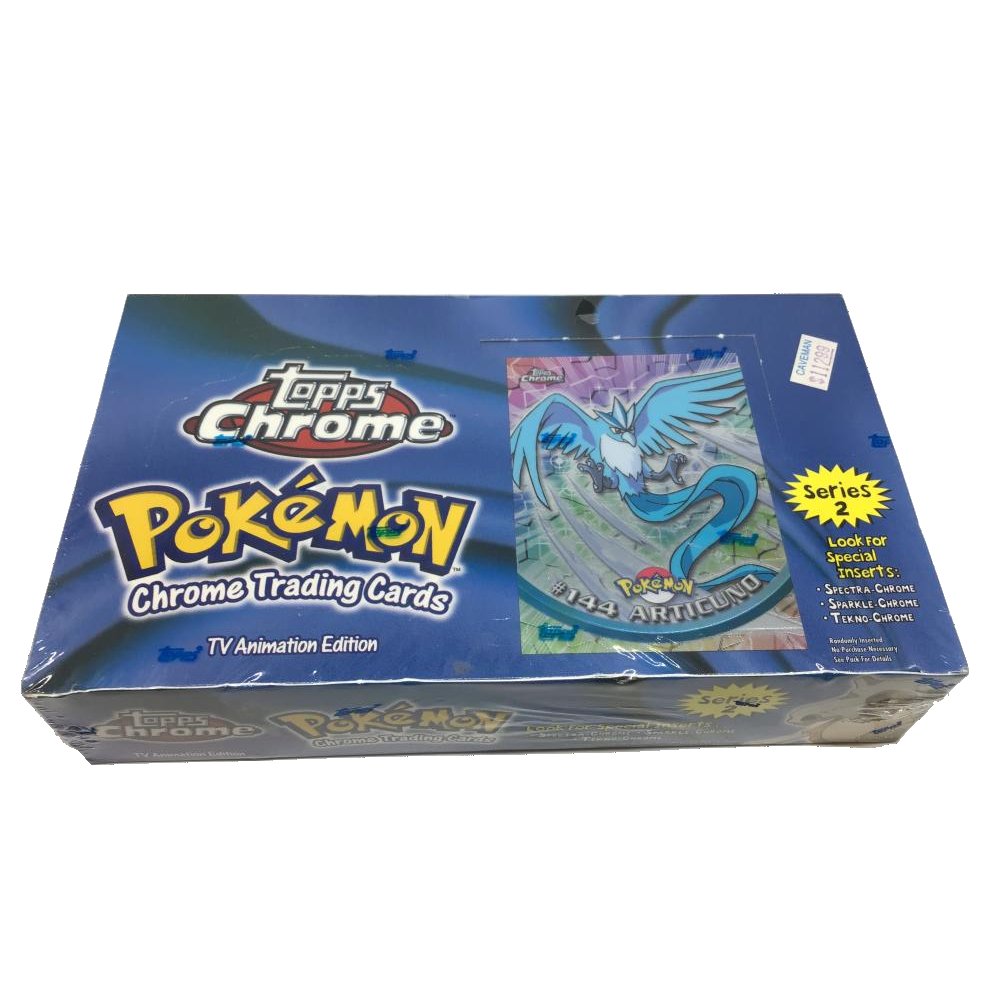 2000 Topps Chrome Pokemon Series 2 Box Steel City Collectibles 2000 Topps Chrome Pokemon Series 2 Box Steel City Collectibles