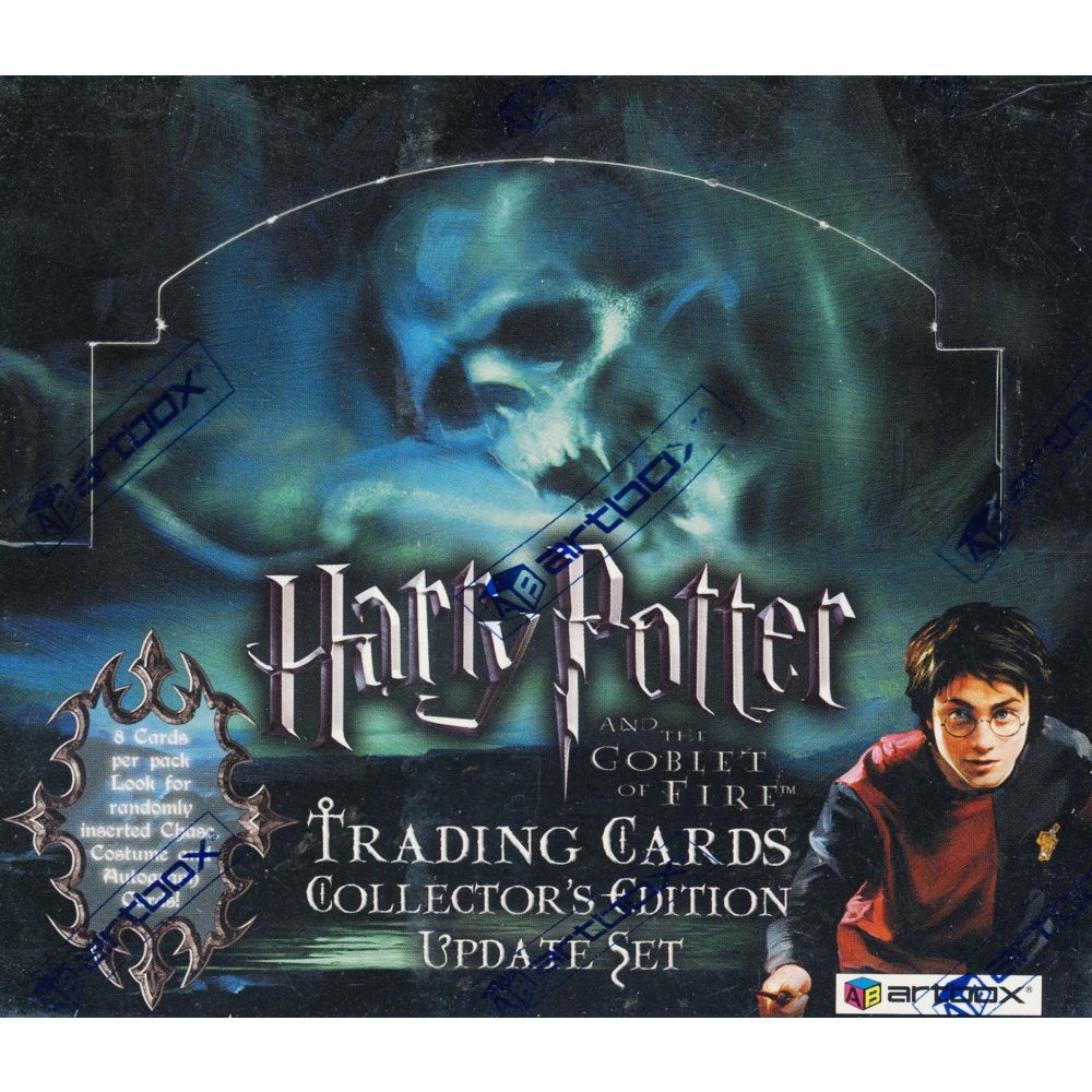 Harry Potter and the Goblet of Fire Update Trading Cards Hobby Box ...