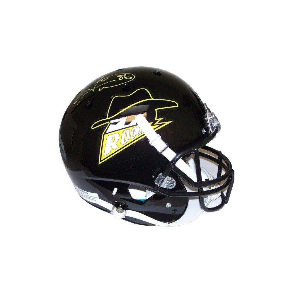 Hines Ward Autographed Batman Gotham Rogues Full-Size Football Helmet ...