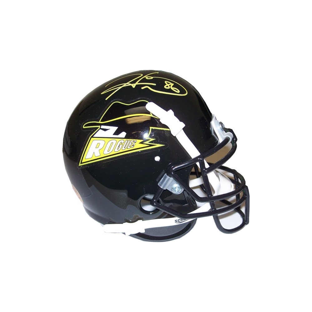 Hines Ward Autographed Batman Gotham Rogues Mini Football Helmet - JSA ...