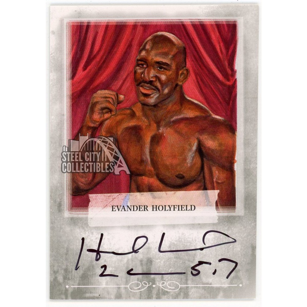 Evander Holyfield 2010 Ringside Round 2 Boxing Autograph Card #A-EH1 ...