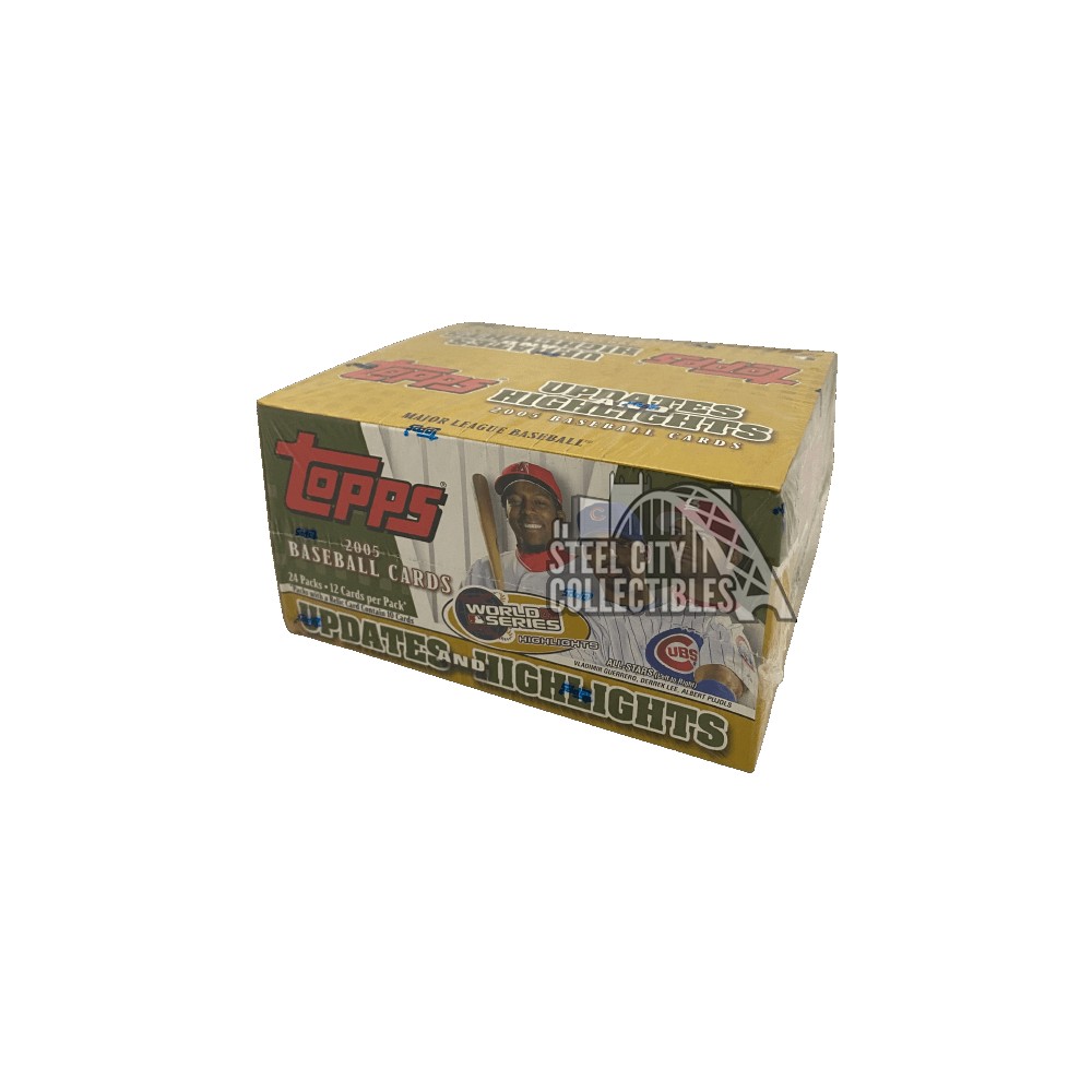 2005 Topps Updates and Highlights Baseball 24-pack Retail Box | Steel ...
