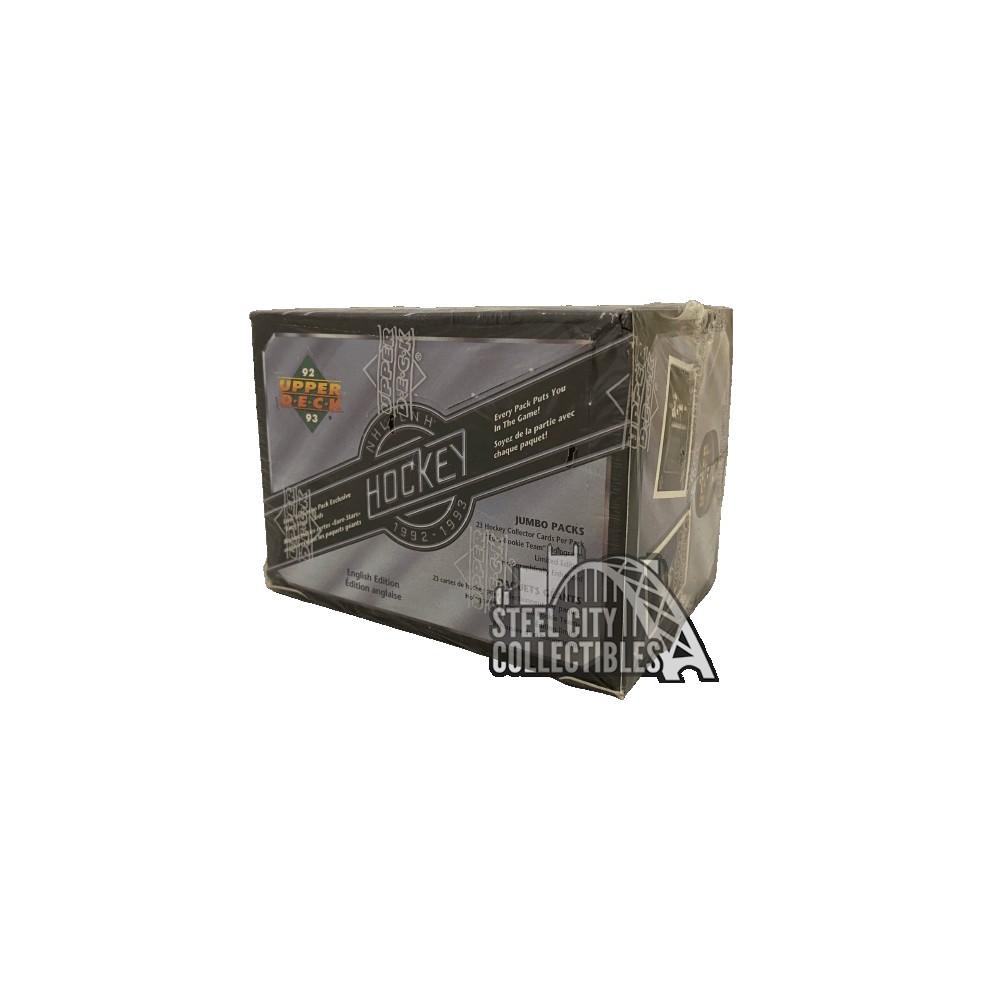 1992-93 Upper Deck Series 1 Hockey Jumbo Box | Steel City Collectibles