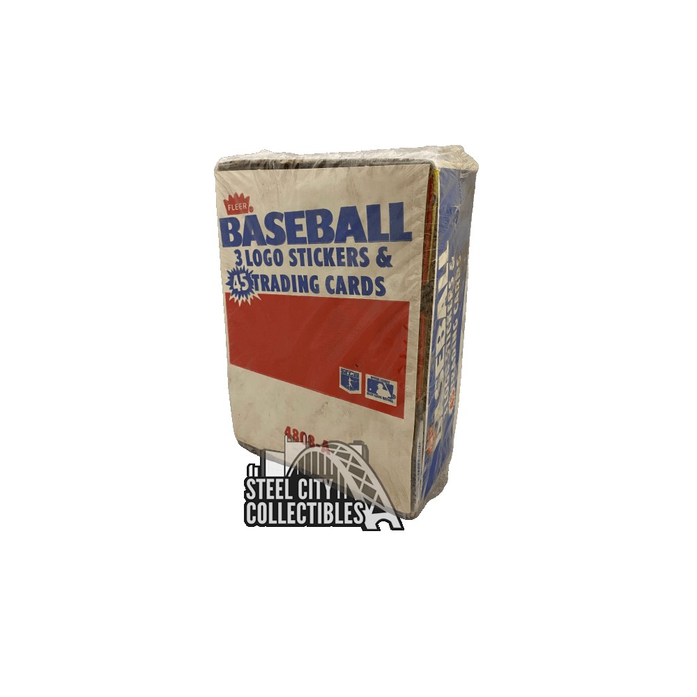 1986 Fleer Baseball Rack Pack 24-pack Box | Steel City Collectibles