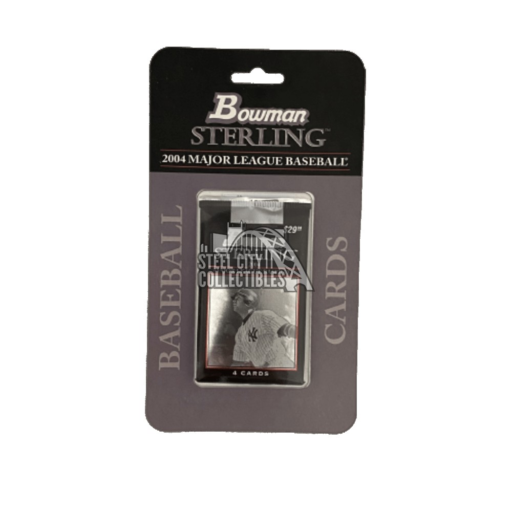 2004 Bowman Sterling Baseball Blister Pack | Steel City Collectibles